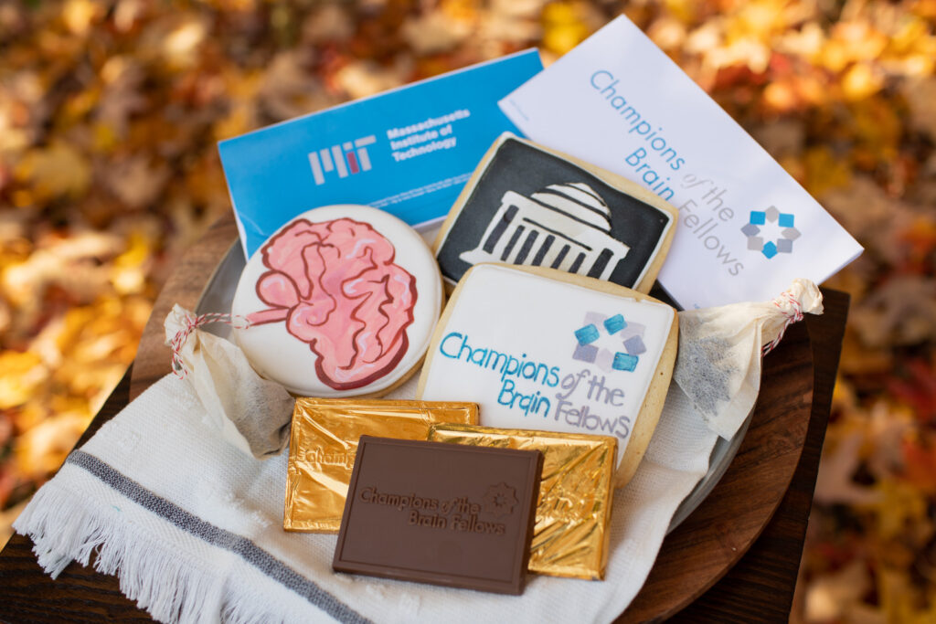 Tea time with Champions of the Brain Fellows - MIT School of Science